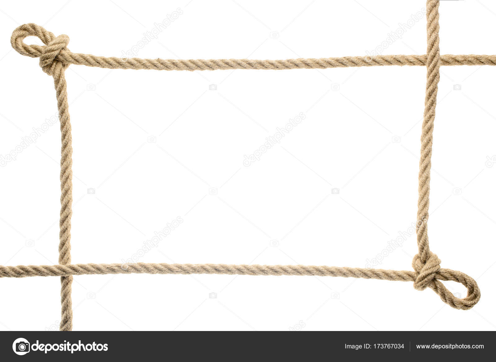 Rope frame Stock Photo by ©VadimVasenin 173767034