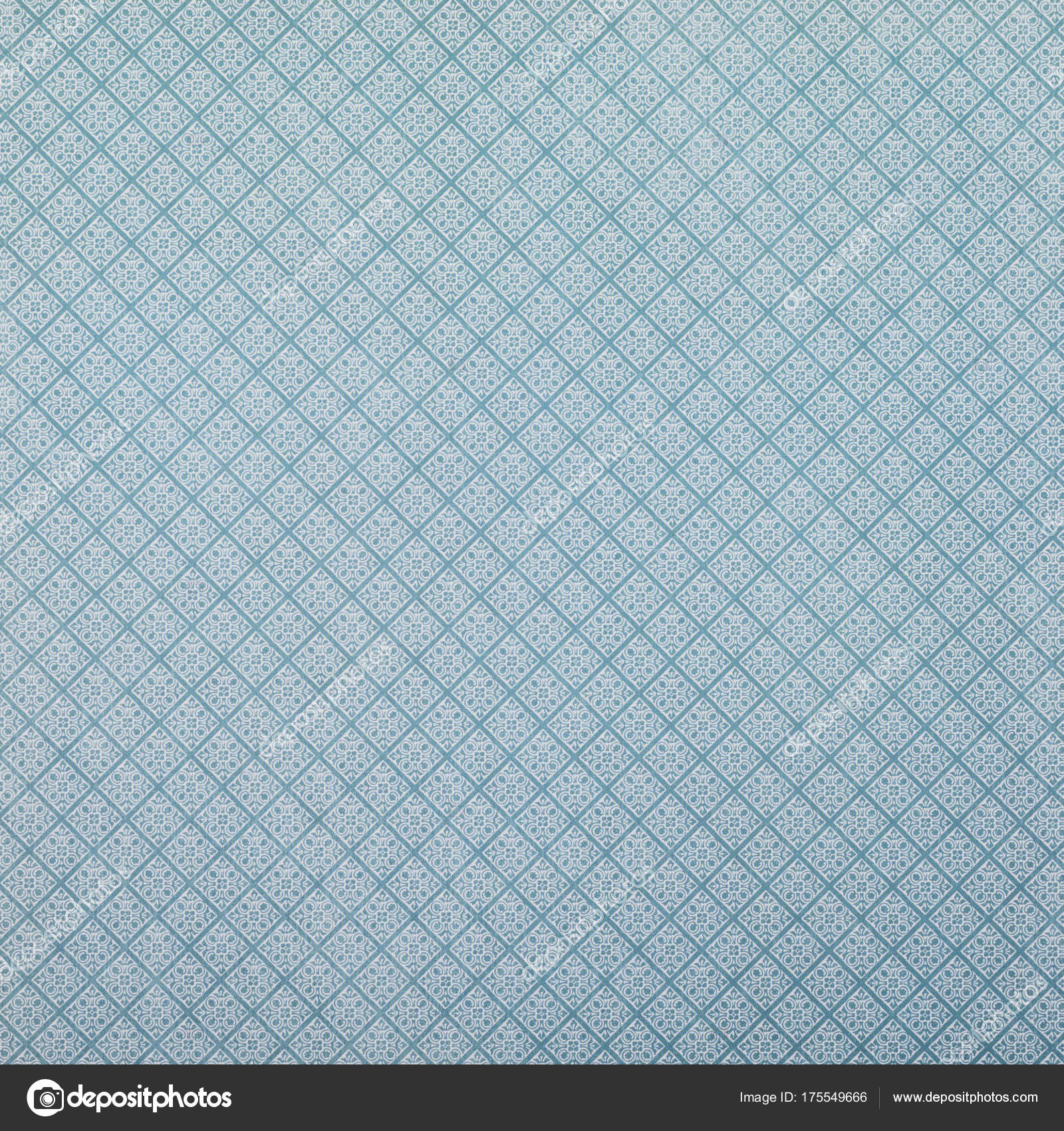 Blue Wrapper Design White Lozenges Pattern — Stock Photo © VadimVasenin ...