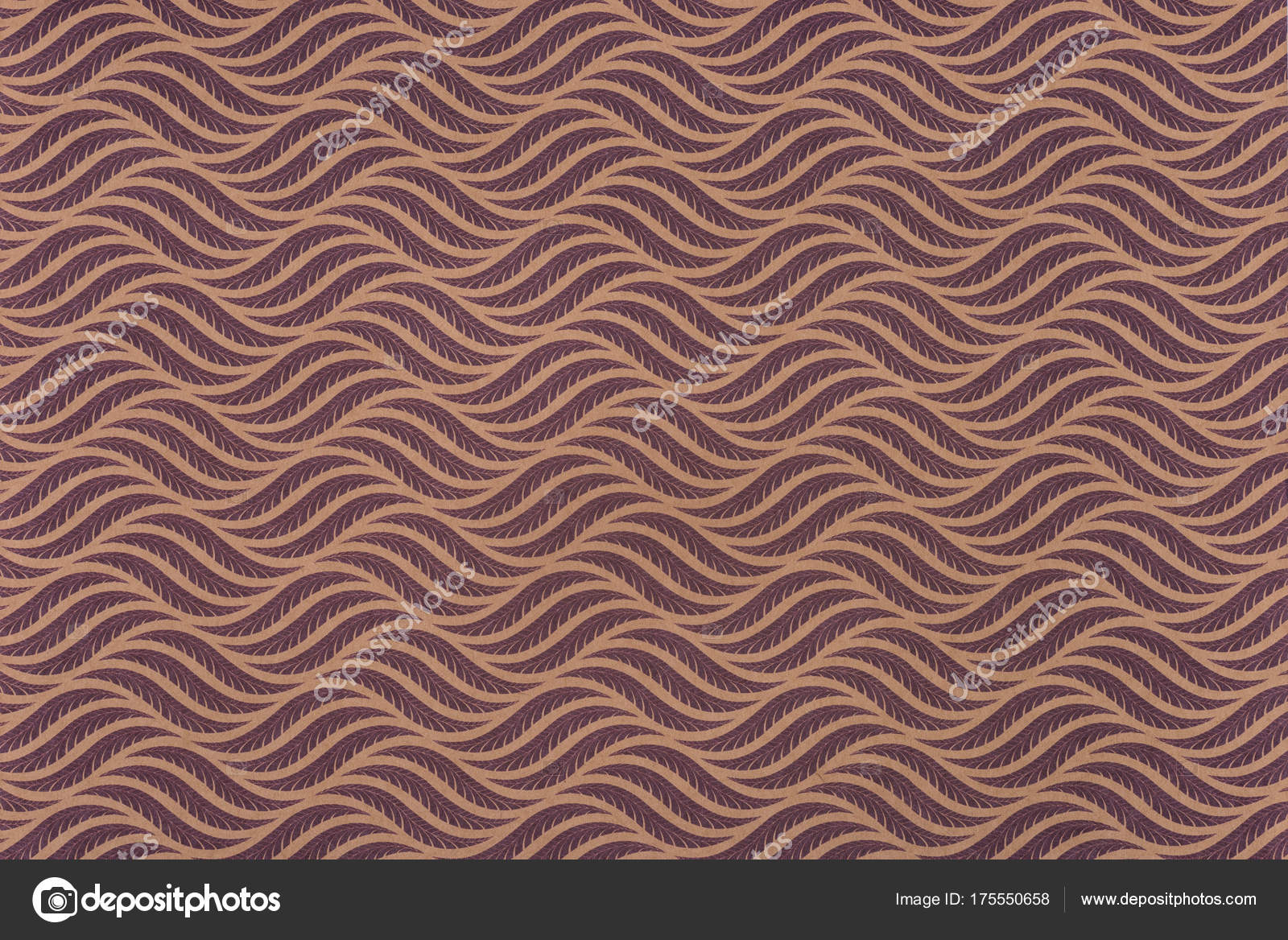 Brown Wrapper Design Curve Lines — Stock Photo © VadimVasenin #175550658