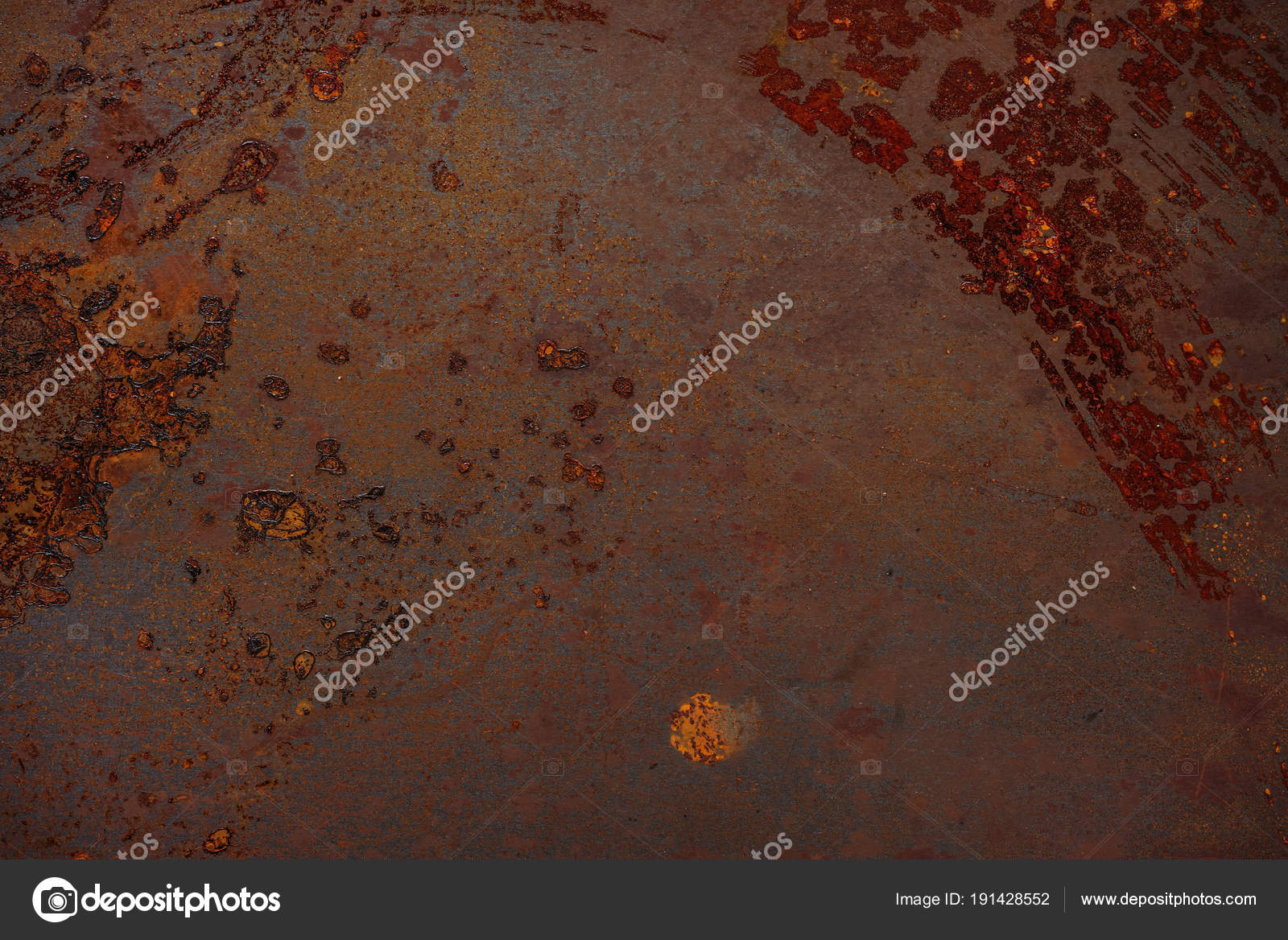 Old Industrial Metal Covered Rust Background Stock Photo by ...