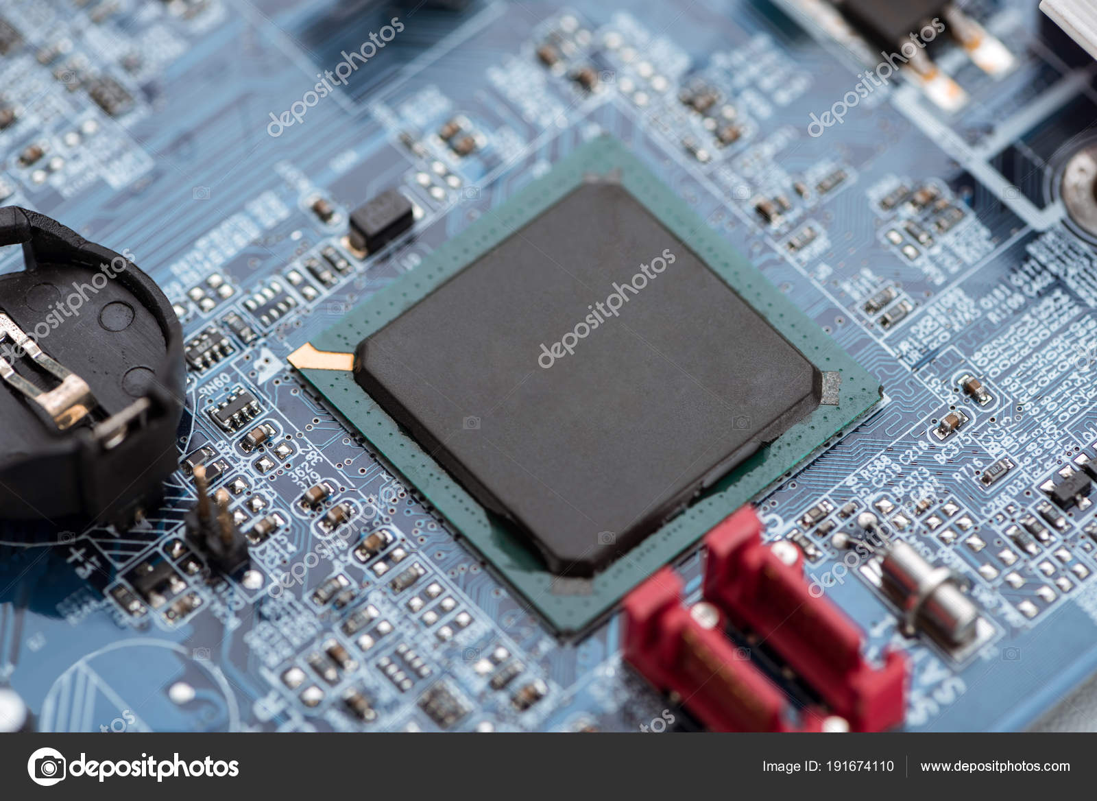 Closeup View Electronic System Board — Stock Photo © VadimVasenin ...
