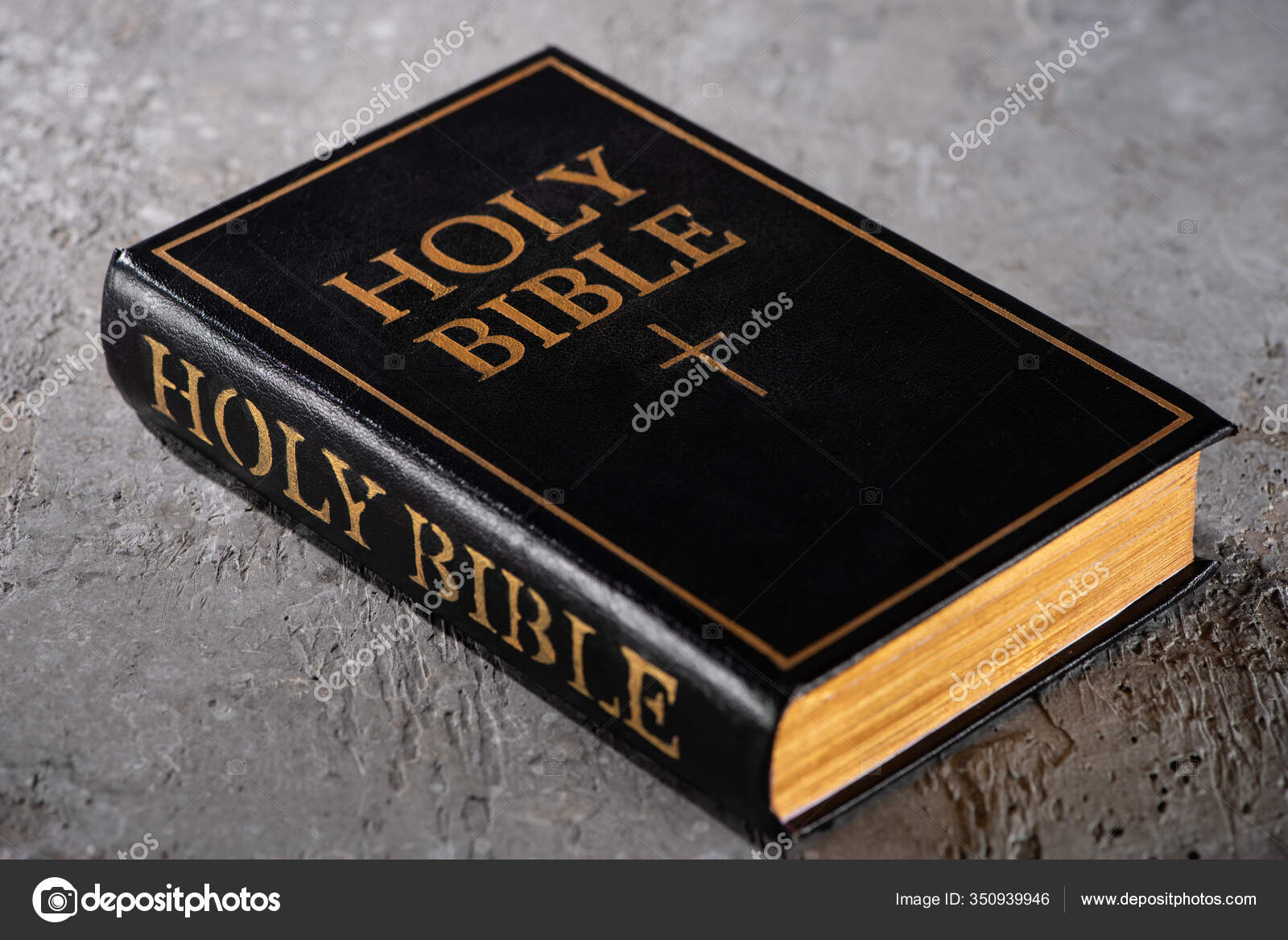 Holy Bible Grey Textured Surface Stock Photo by ©VadimVasenin 350939946