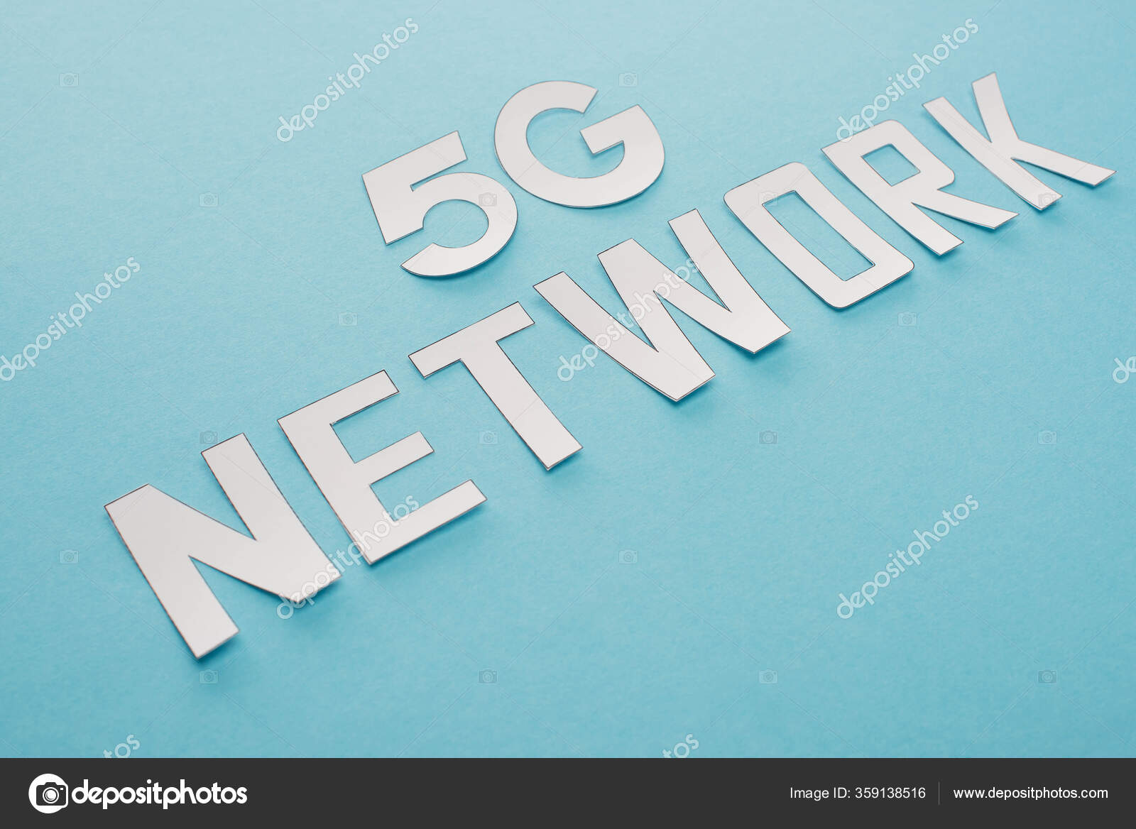 White Network Lettering Blue Background Stock Photo by ©VadimVasenin ...