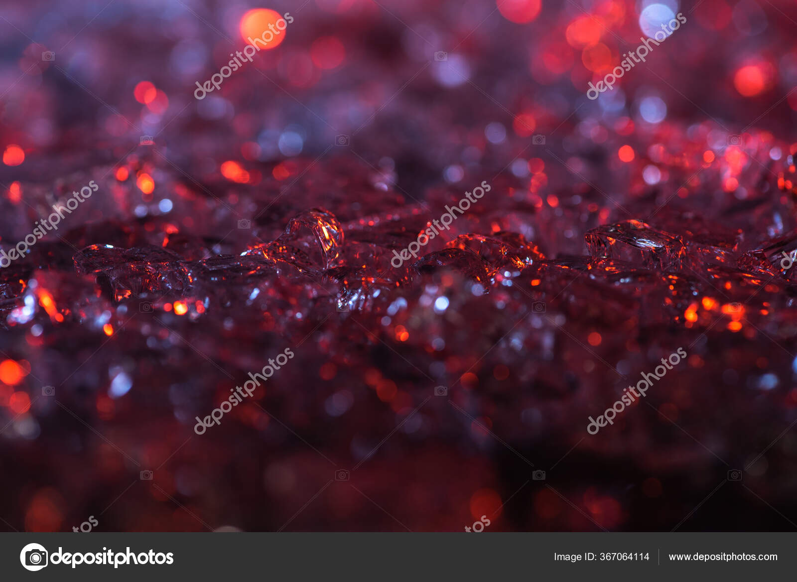 Close View Abstract Red Purple Crystal Textured Background Stock Photo ...