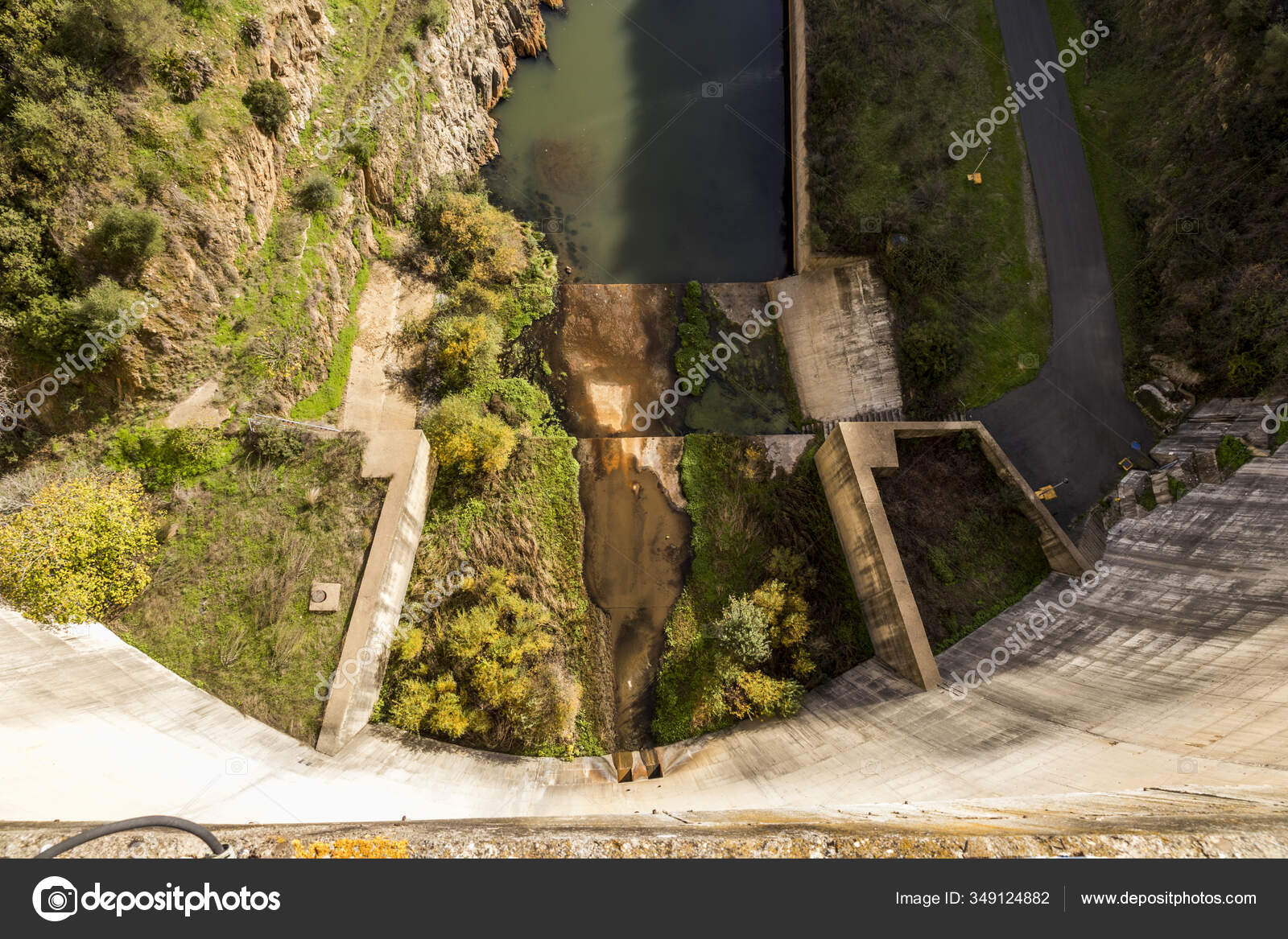 Lora Del Rio Spain Dam Reservoir Jose Toran Water Reservoir — Stock ...