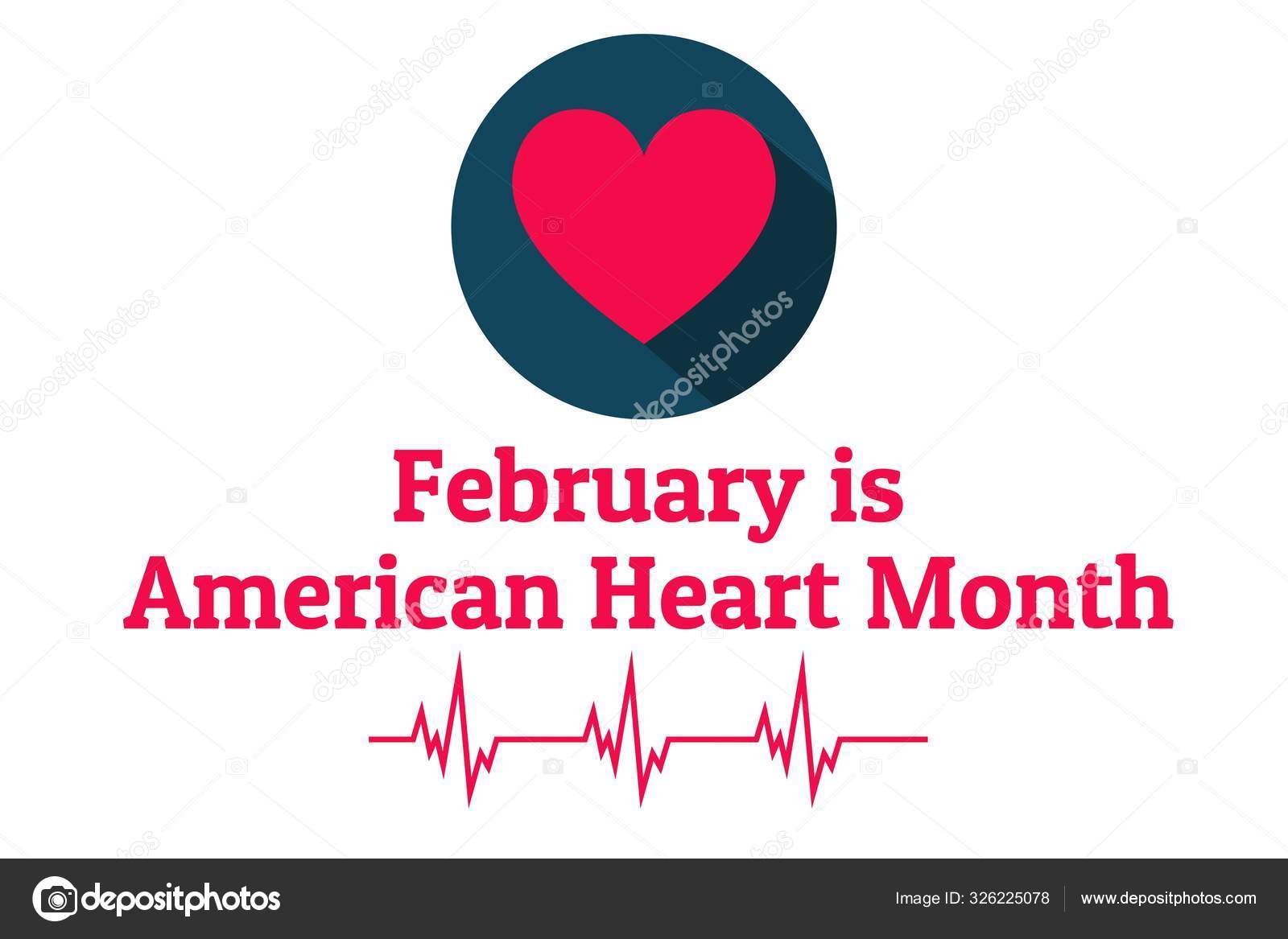 February Heart Background