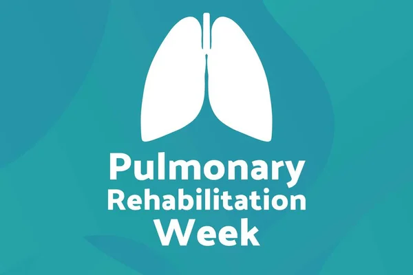 Pulmonary Rehabilitation Week concept. Template for background, banner ...