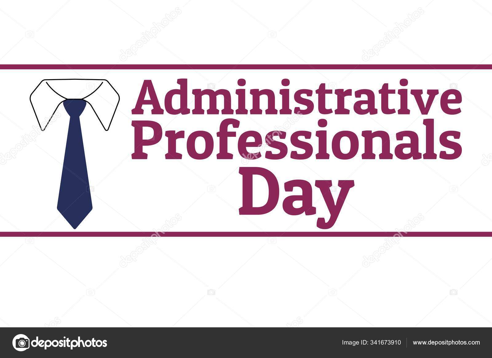 Administrative Professionals Day, Secretaries Day or Admin Day. Holiday ...
