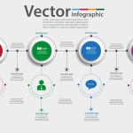 Business Hierarchy Organogram Chart Infographics Corporate ...