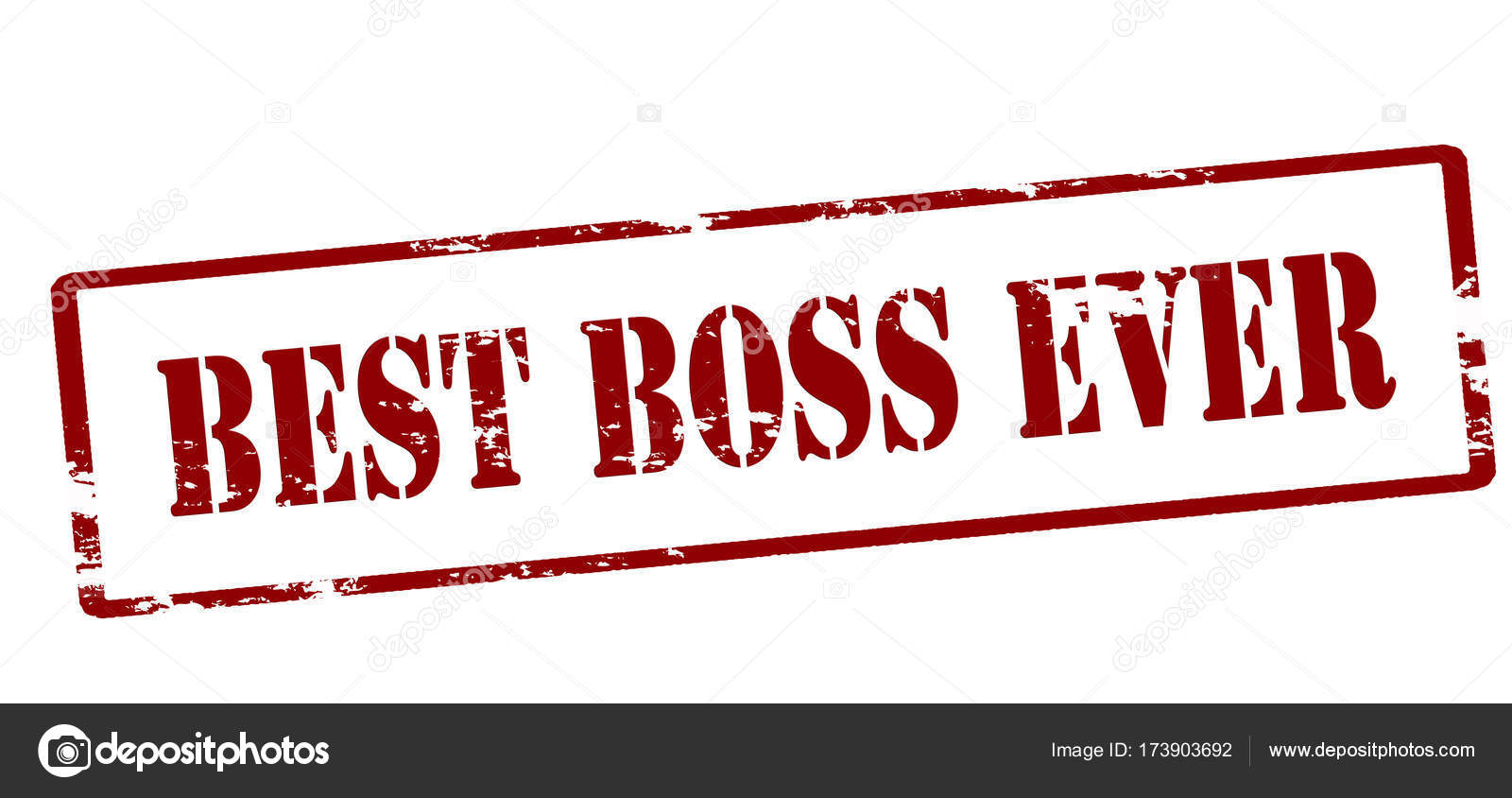 Best boss ever — Stock Vector © carmenbobo #173903692