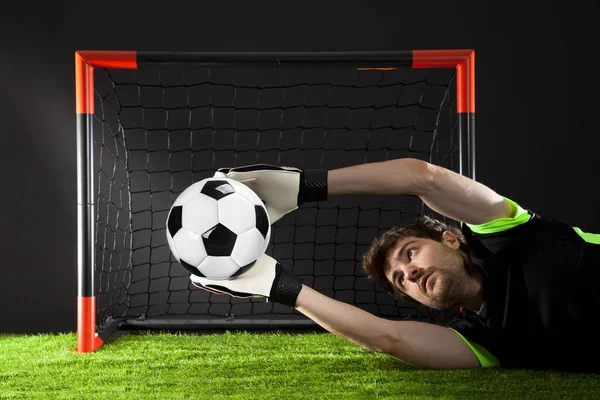 Goalkeeper Defending Corner Kick Stock Photo by ©lusia83 190426350