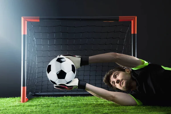 Goalkeeper Defending Corner Kick Stock Photo by ©lusia83 190426314