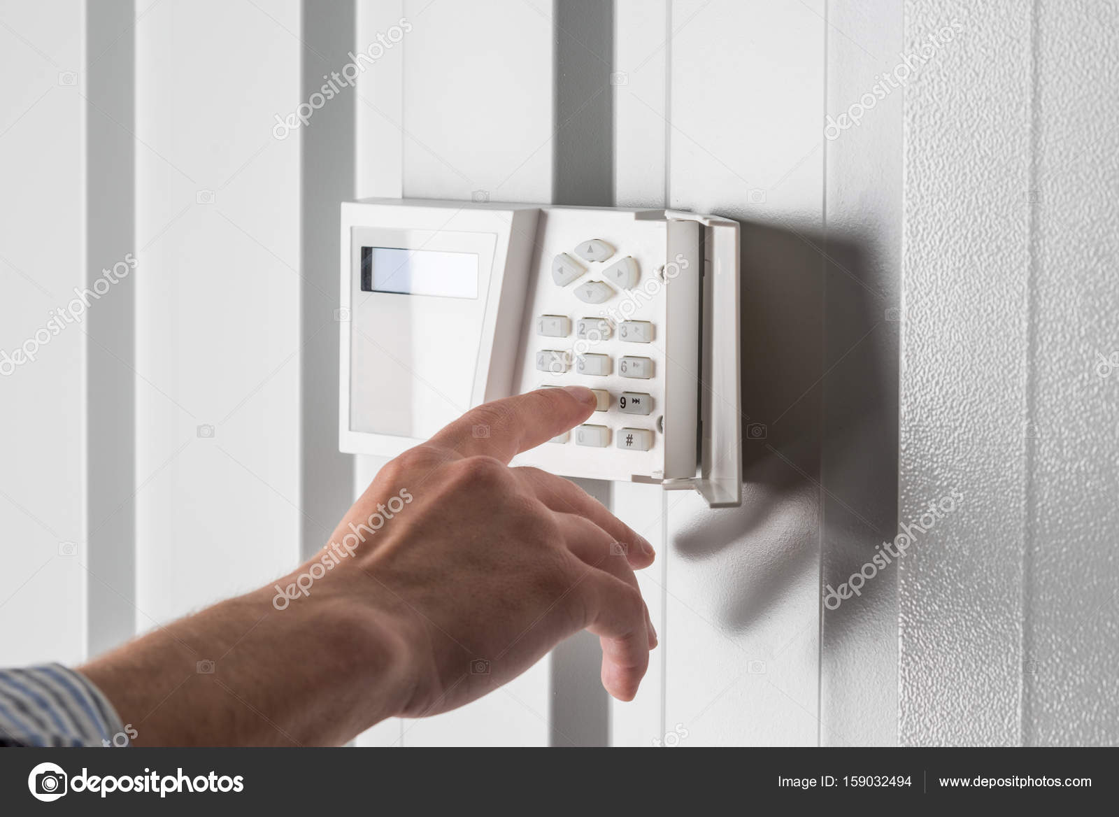 Home security alarm — Stock Photo © AntonMatyukha #159032494