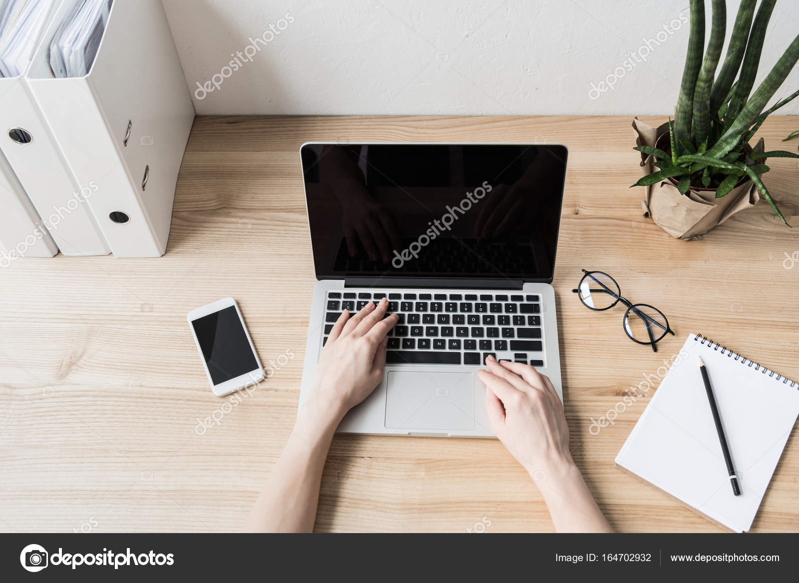 Using computer — Stock Photo © AntonMatyukha #164702932