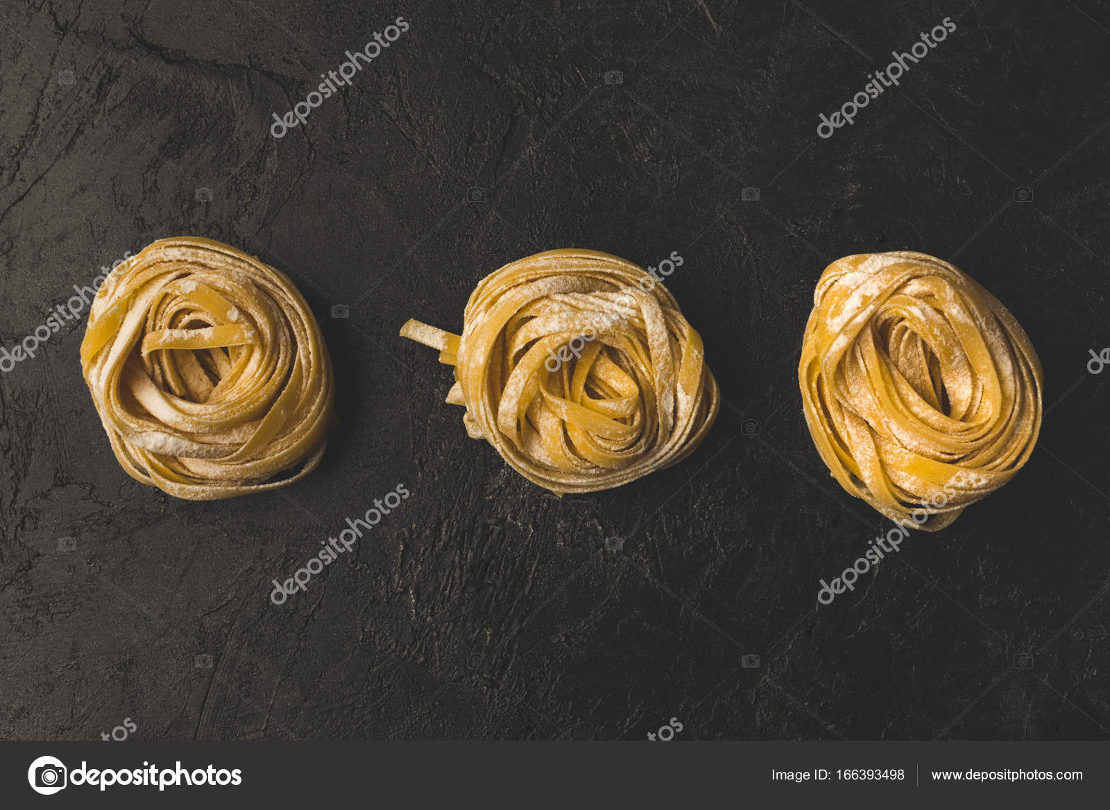Row of rolled pasta — Stock Photo © AntonMatyukha #166393498