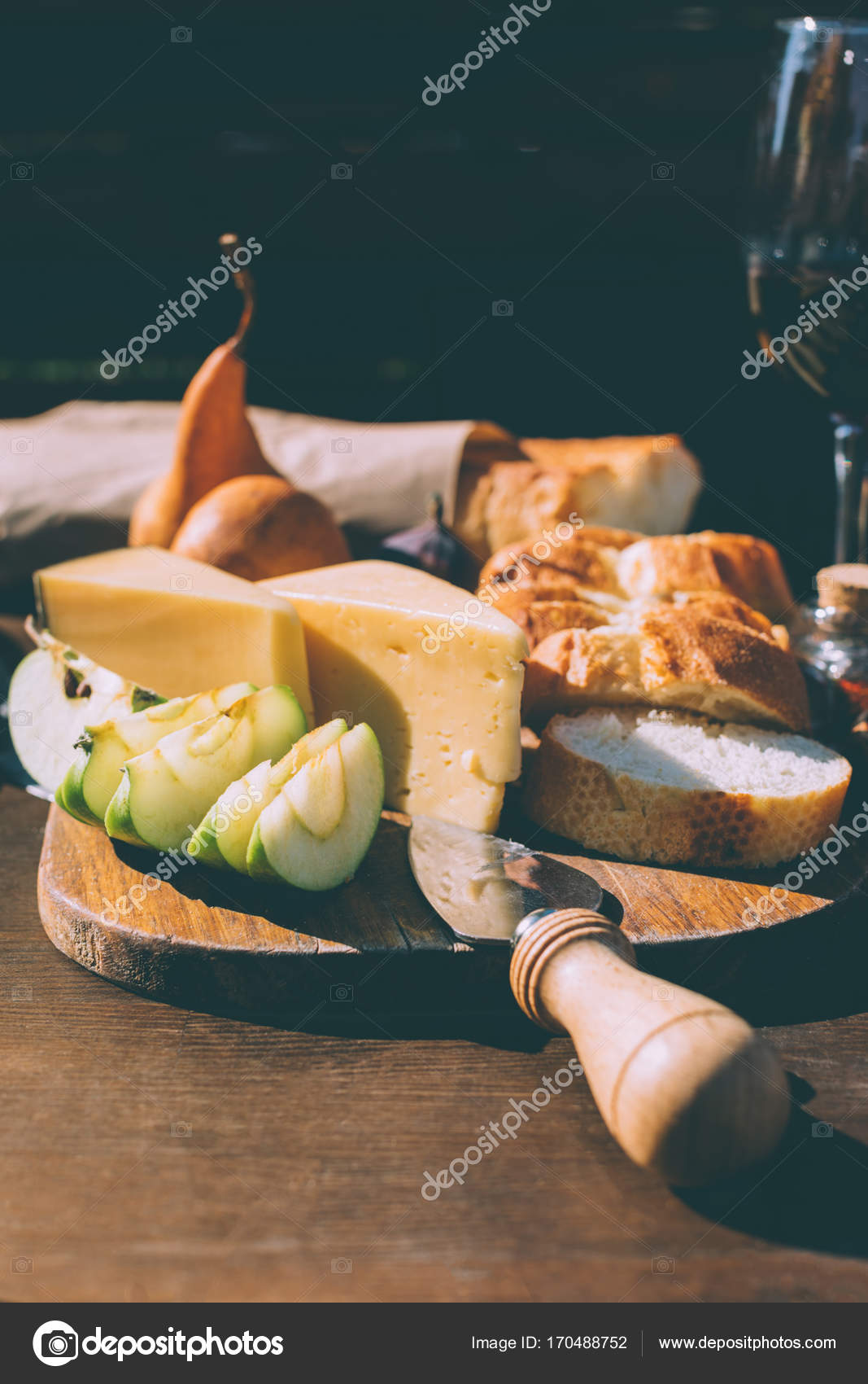 Various wine snacks — Stock Photo © AntonMatyukha #170488752