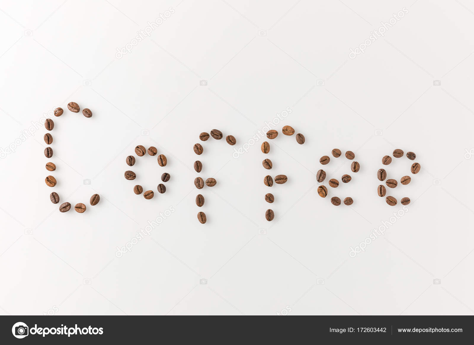 Coffee lettering — Stock Photo © AntonMatyukha #172603442