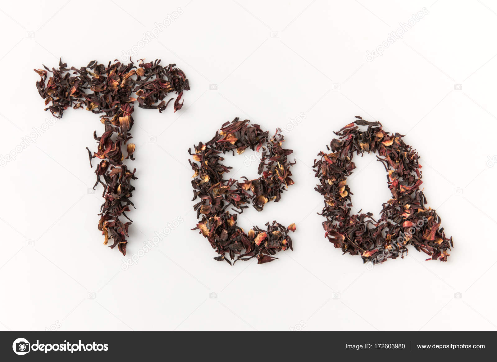 Tea lettering — Stock Photo © AntonMatyukha #172603980
