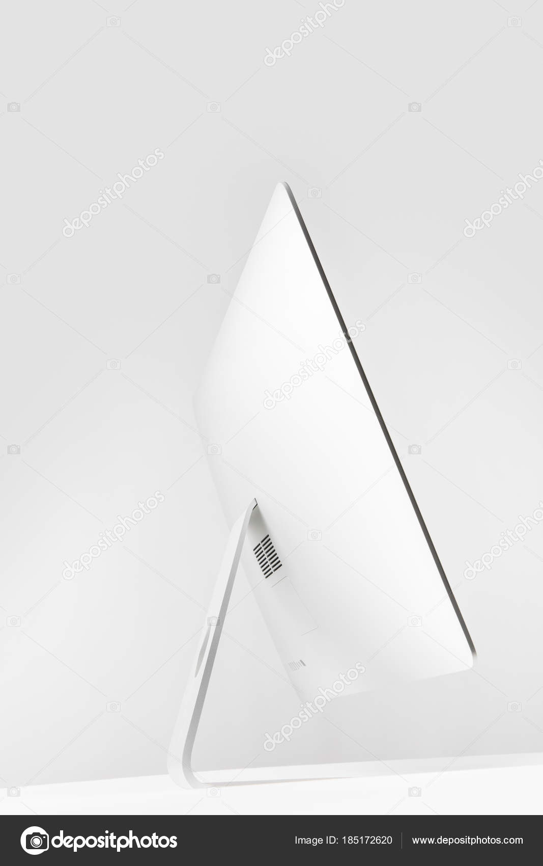 Side View Desktop Computer Display White — Free Stock Photo ...