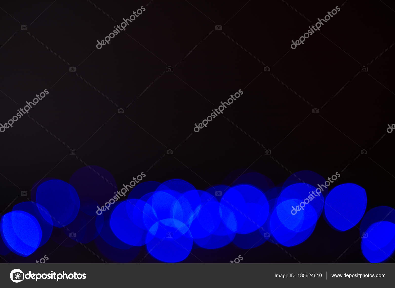 Abstract Dark Blue Bokeh Texture — Free Stock Photo © AntonMatyukha ...