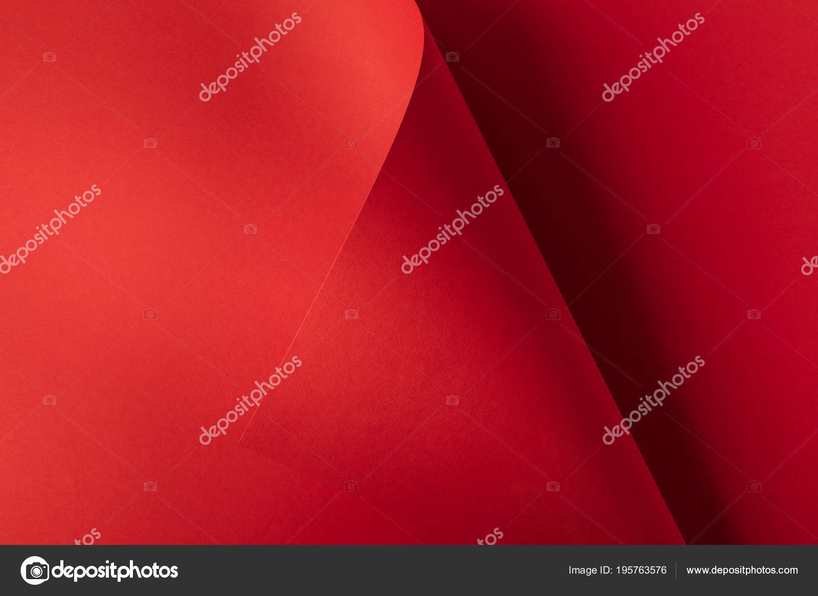 Beautiful Creative Bright Red Abstract Paper Background — Stock Photo ...
