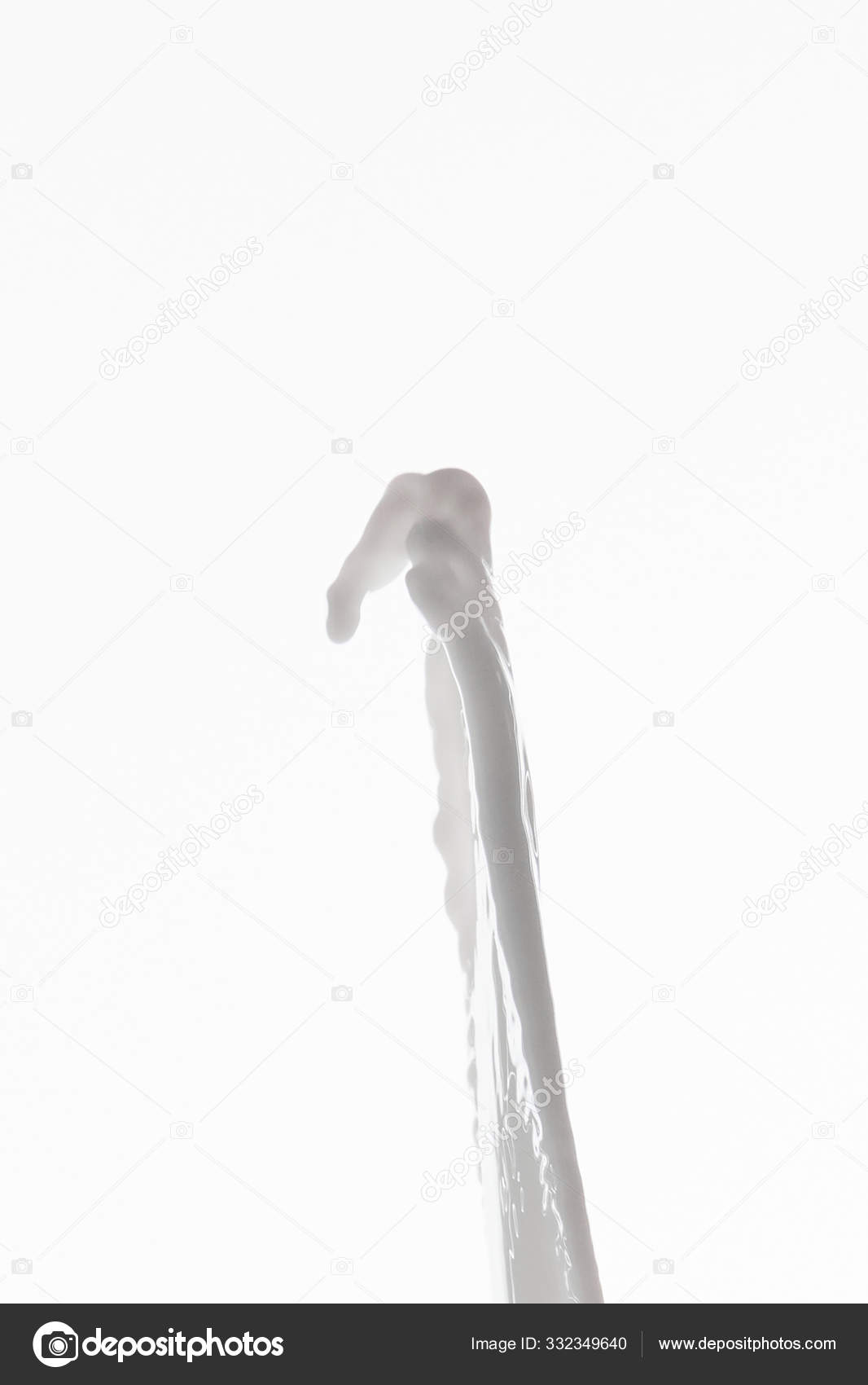 Fresh White Milk Splash Isolated White — Stock Photo © AntonMatyukha ...