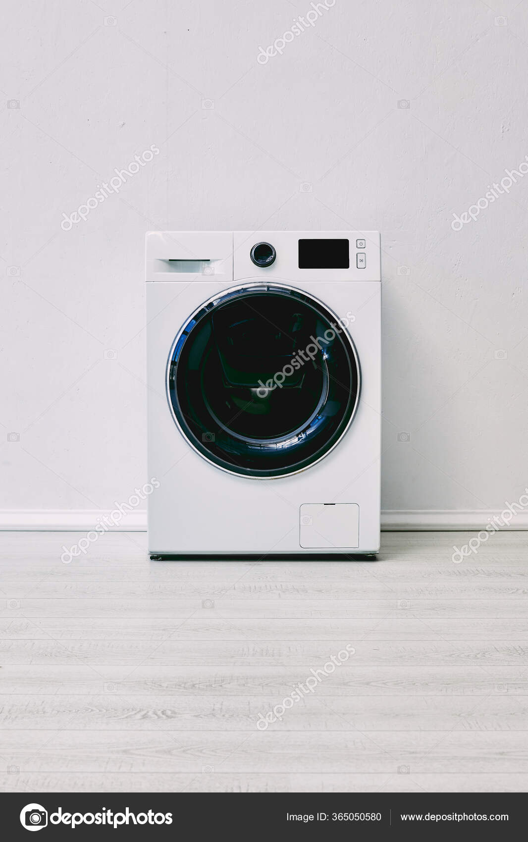 White Washing Machine Wall Bathroom Stock Photo by ©AntonMatyukha 365050580