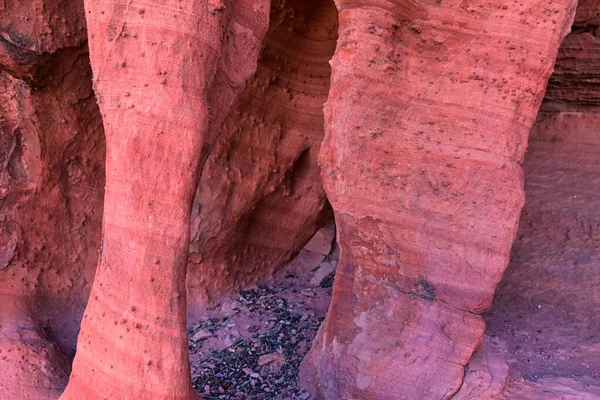 Red and Orange Sandstone Rock Formations along the Bone Wash Elephant ...