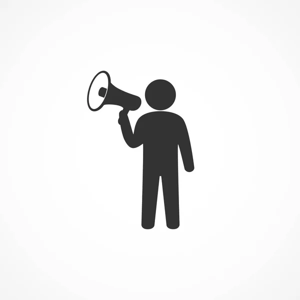 Cartoon man and megaphone — Stock Vector © ronleishman #13979553 Cartoon man and megaphone — Stock Vector © ronleishman #13979553