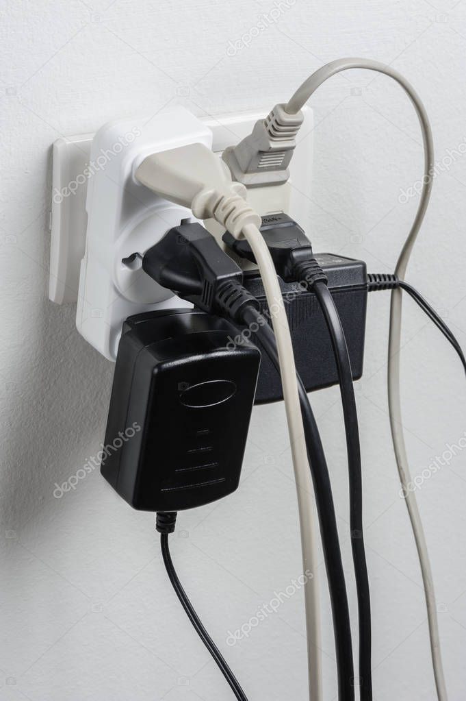 Overloaded Electrical Outlet