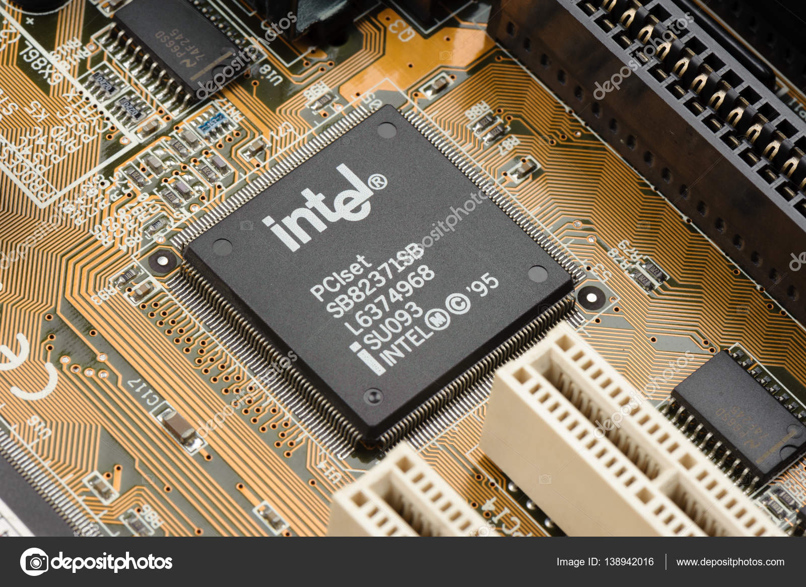 Microchip from Intel — Stock Editorial Photo © norgallery #138942016