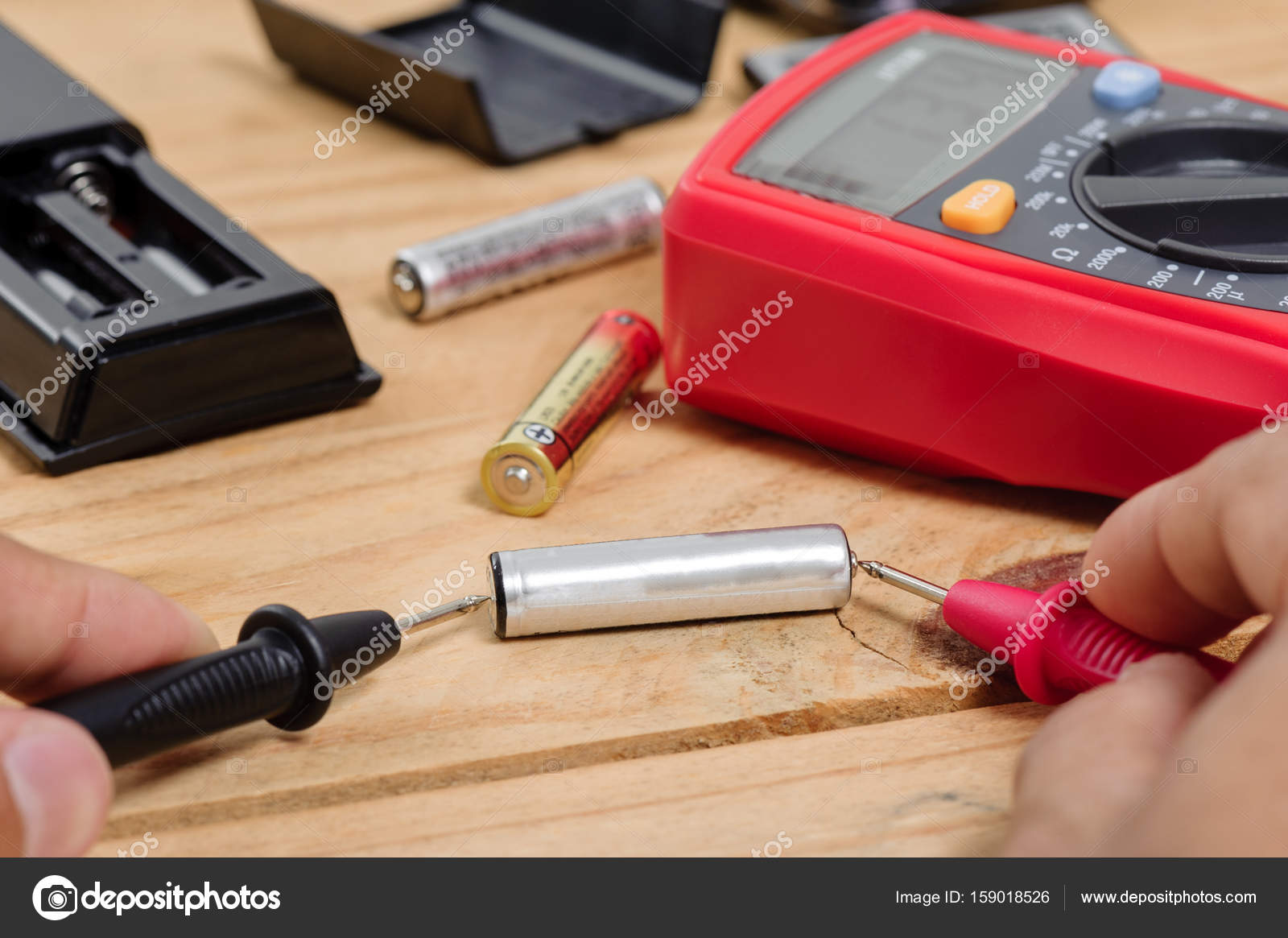 Using the multimeter Stock Photo by ©norgallery 159018526