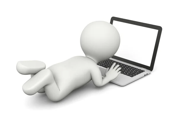 3d man computer Stock Photos, Royalty Free 3d man computer Images ...