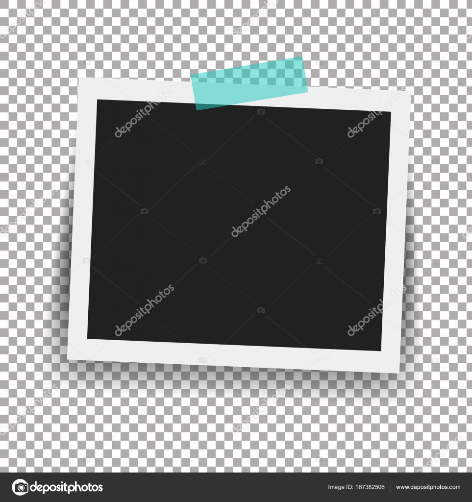 Photo Frame With tape Stock Vector Image by ©sammep #167382506
