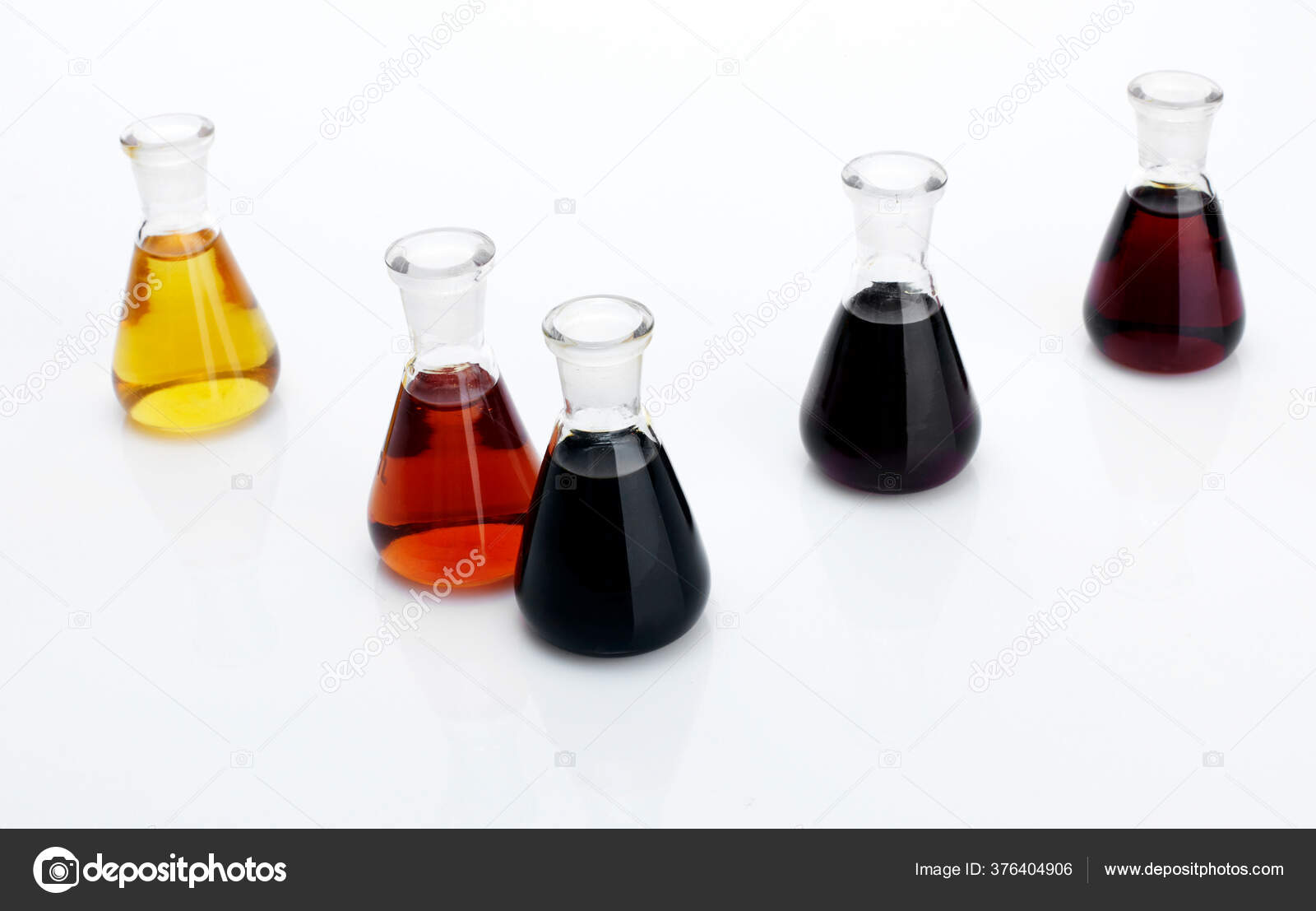Laboratory Glass Container Liquid — Stock Photo © lichaoshu #376404906