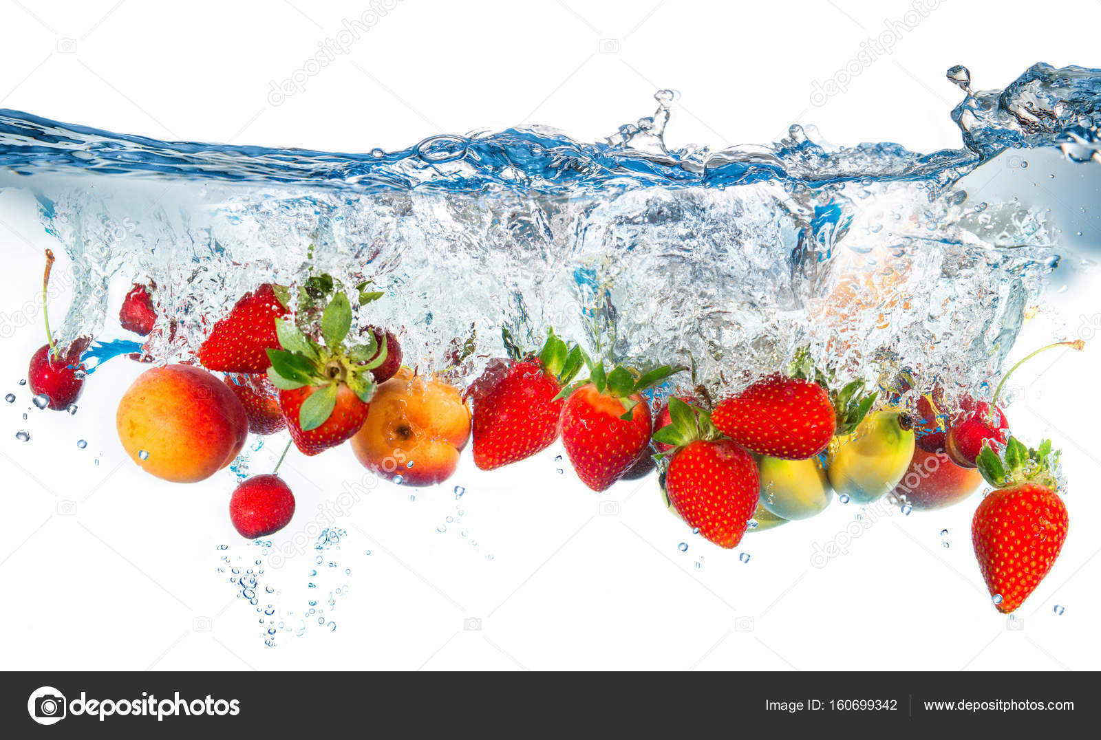 Fresh Fruits In Water