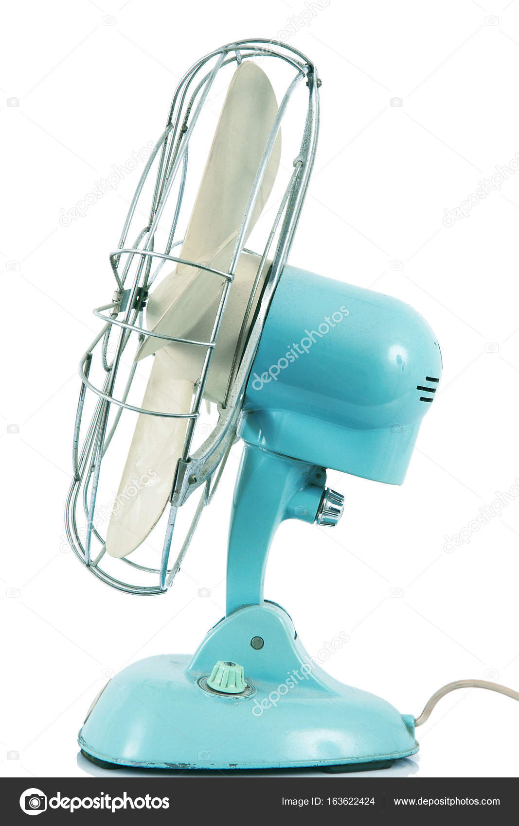 Original vintage fan on white background Stock Photo by ©Photobeps ...