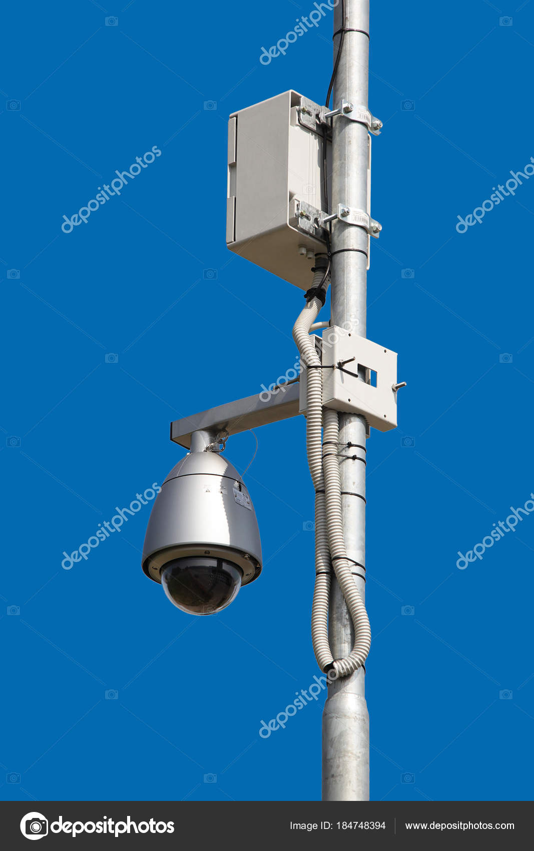 Control camera in sky background Stock Photo by ©Photobeps 184748394