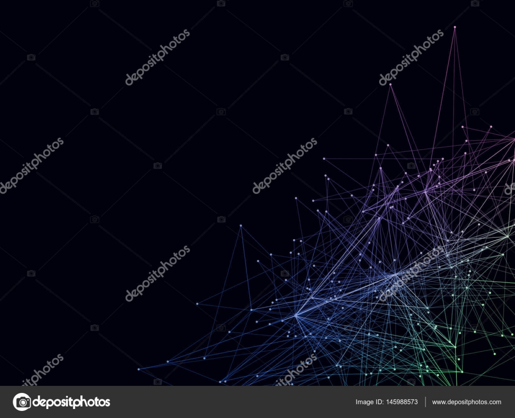 Abstract Connections Background — Stock Vector © chuckchee #145988573