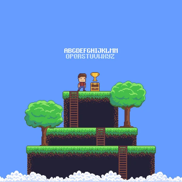 ᐈ 8bit flower stock vectors, Royalty Free 8 bit tree illustrations ...