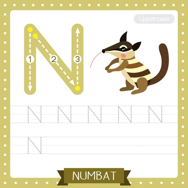 Letter Uppercase Cute Children Colorful Zoo Animals Abc Alphabet ...