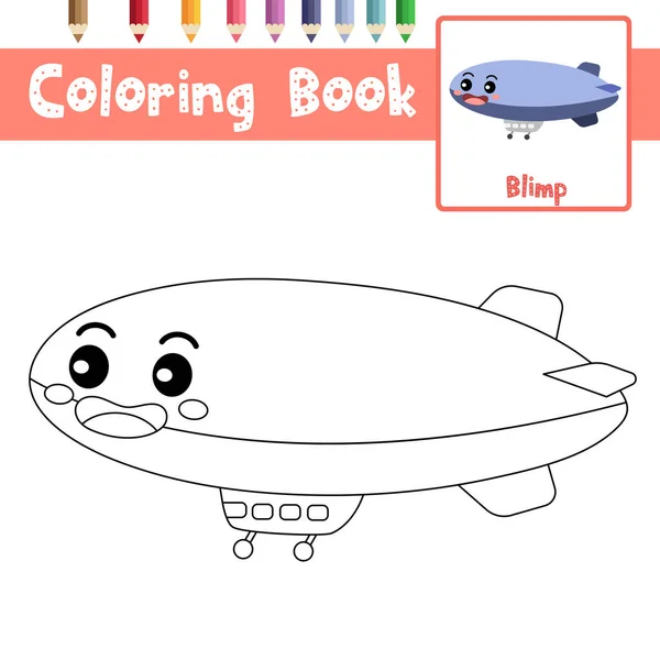 Coloring Page Cute Fireboat Cartoon Character Side View Transportations ...