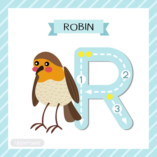 Letter Uppercase Cute Children Colorful Zoo Animals Abc Alphabet ...