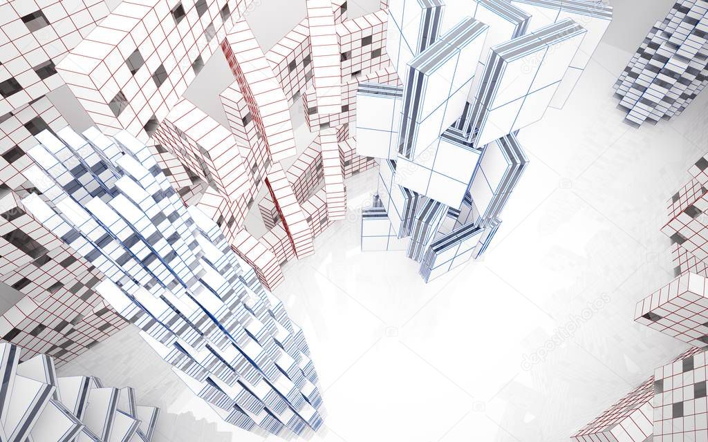 fondo arquitect nico dibujo de edificios modernos 2024