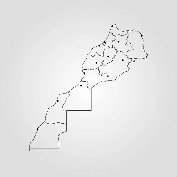 Carte maroc images vectorielles, Carte maroc vecteurs libres de droits ...