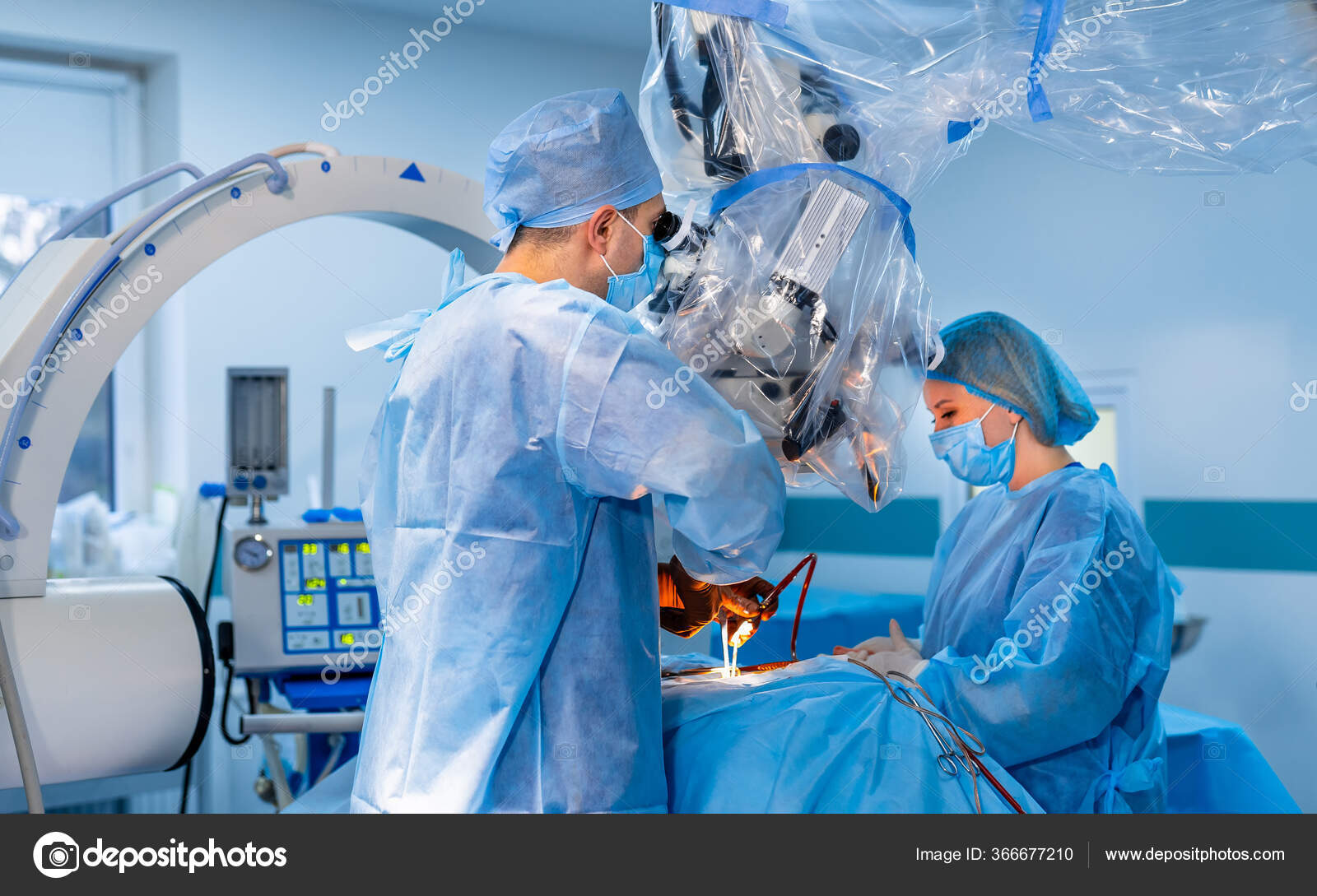 Neurosurgeons At Work