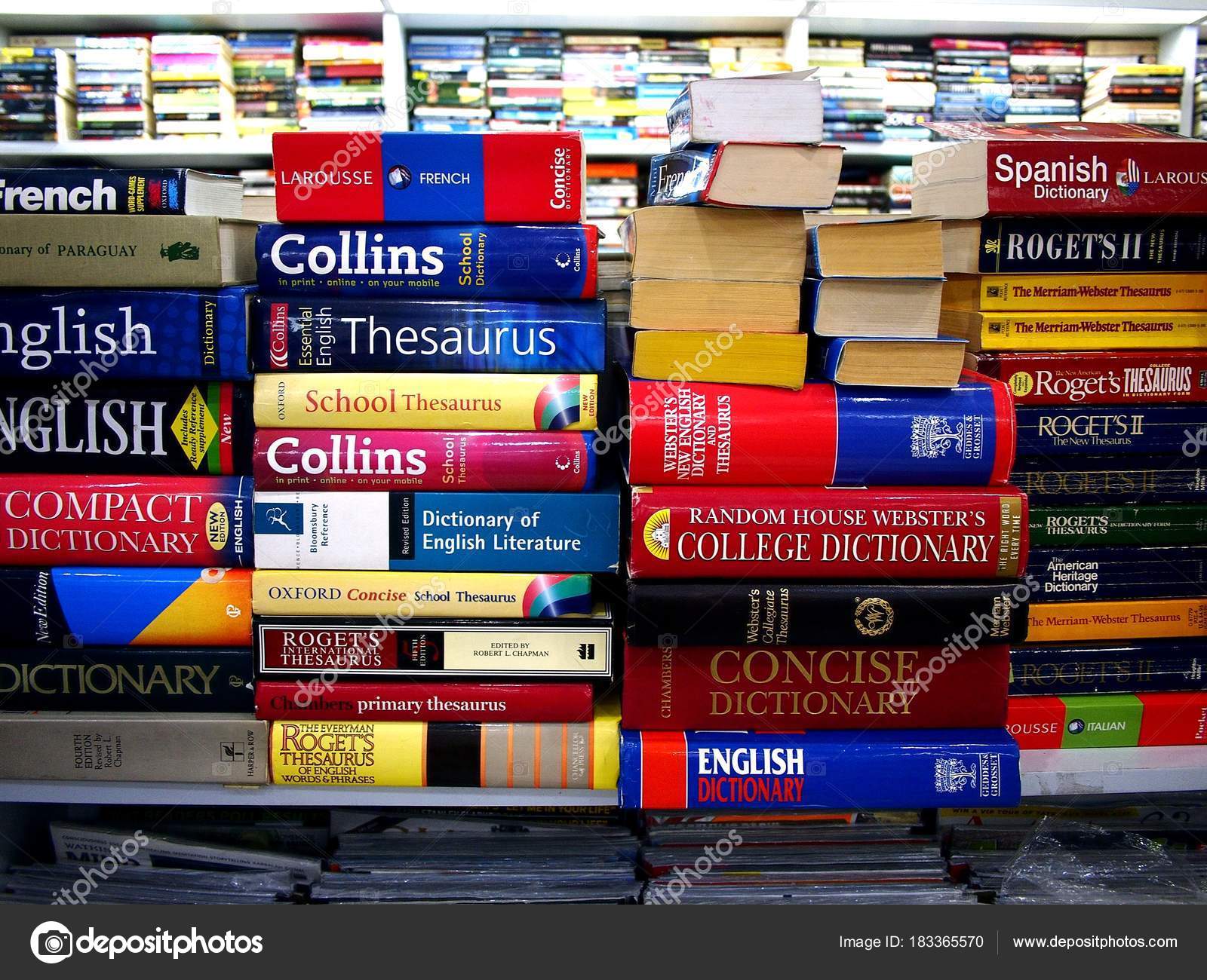 Books Editorial Stock Image