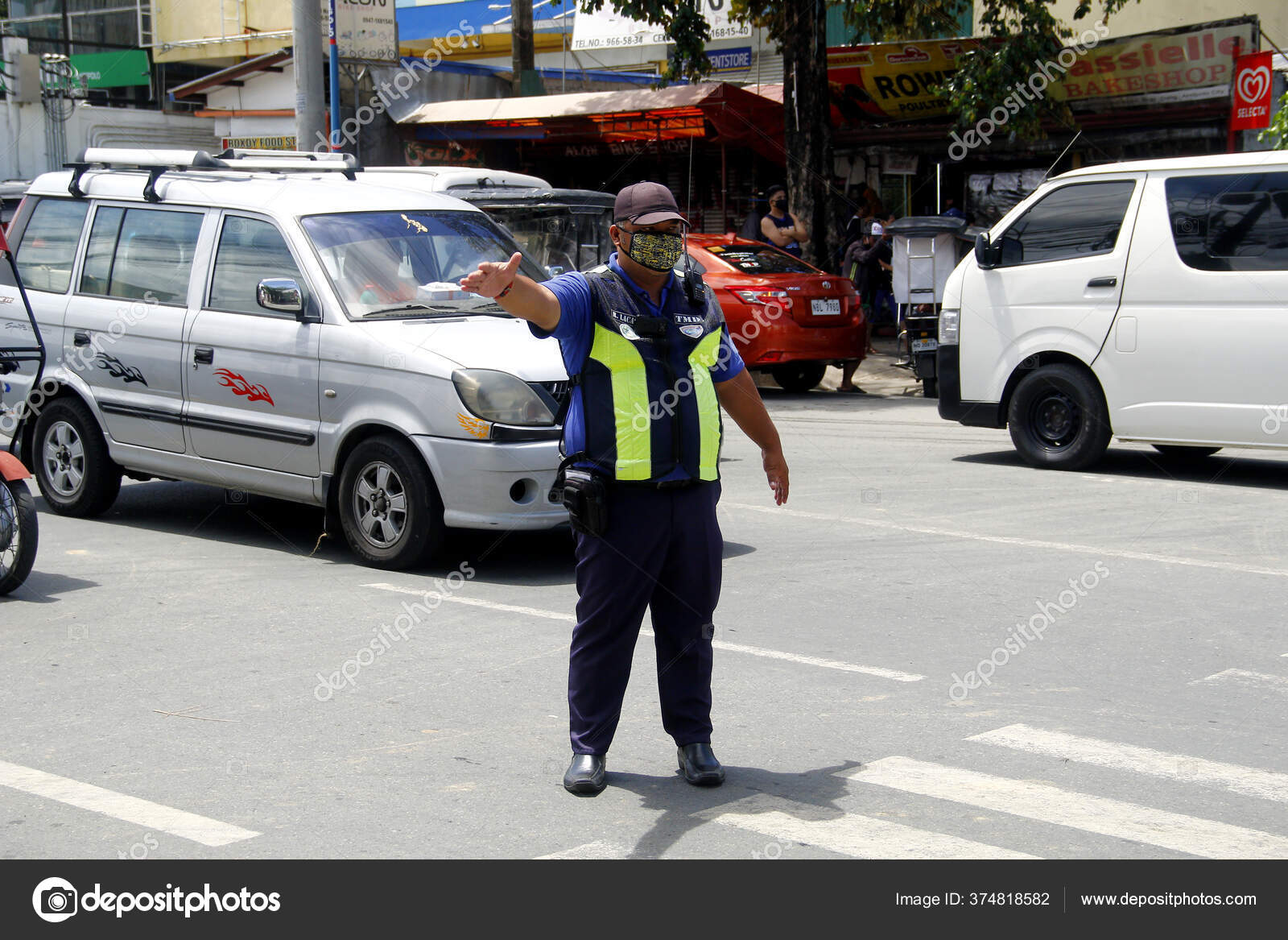 Kakanin Traffic Enforcer Clipart