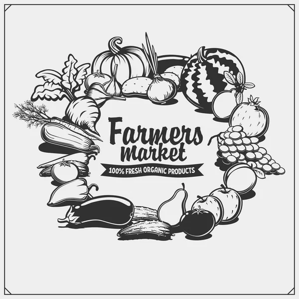 Farmers Market Clipart Black And White