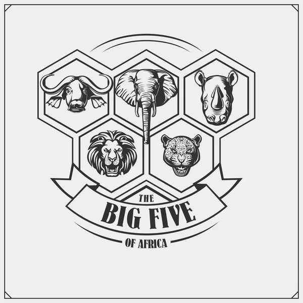 Big five Vector Art Stock Images | Depositphotos
